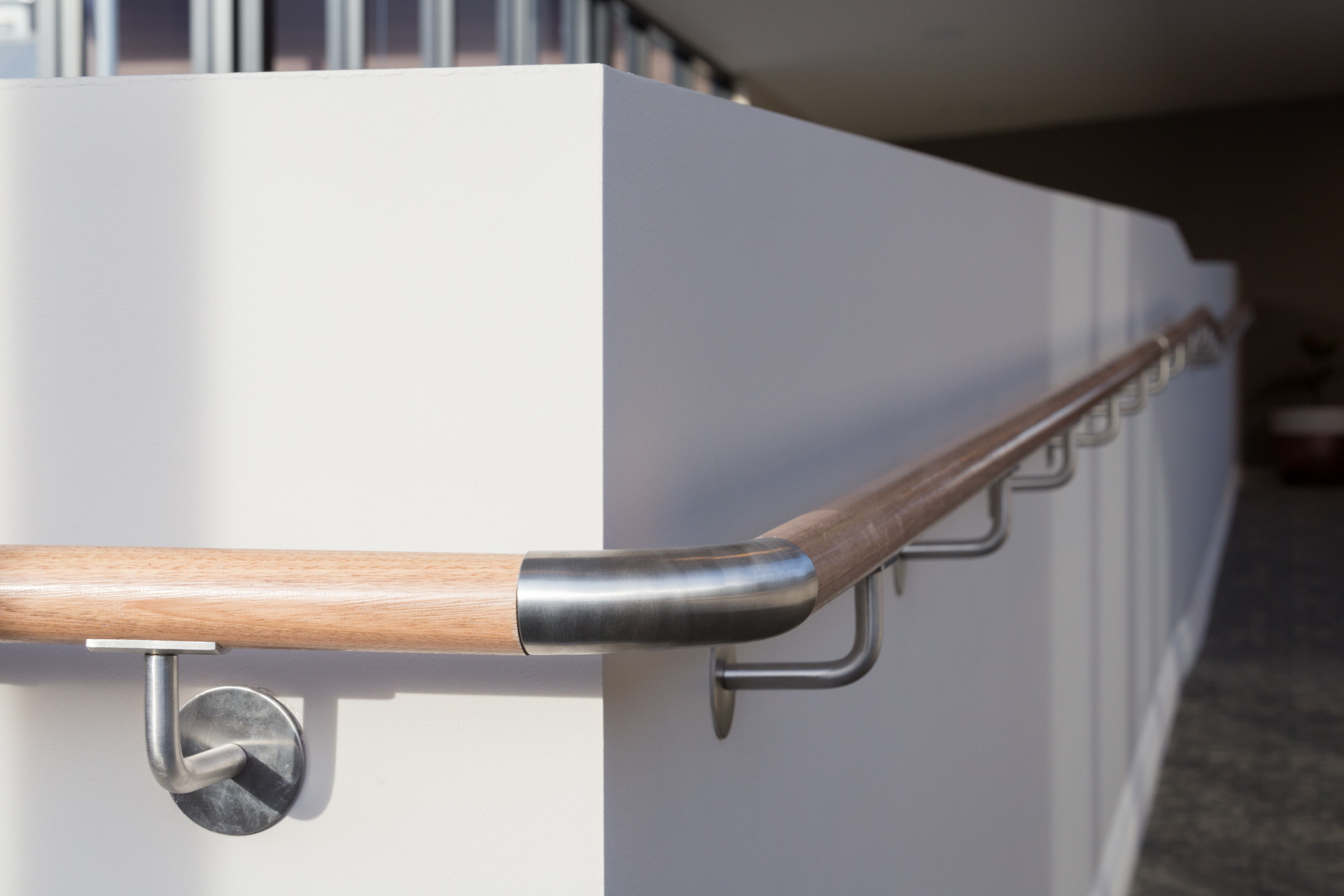 Is the Connect Rail system finished with an anti-microbial coating ...