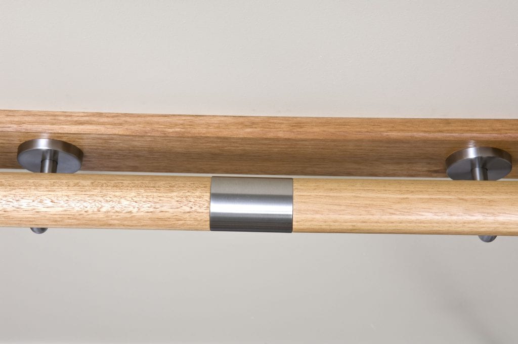 Timber & Stainless Steel Handrail Systems | Intrim Connecta Rail