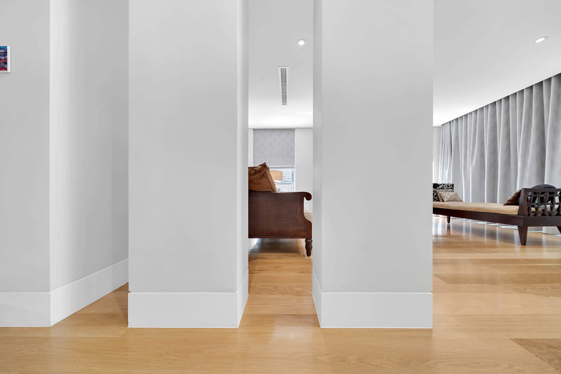 Sleek Contemporary Living - Intrim Mouldings