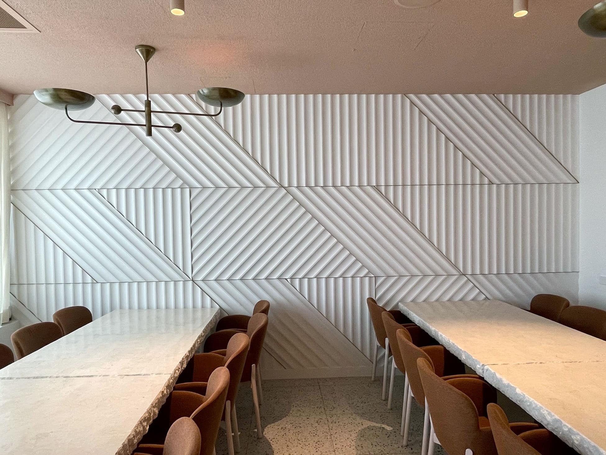 East Hotel Cavetto Wall - Intrim Mouldings