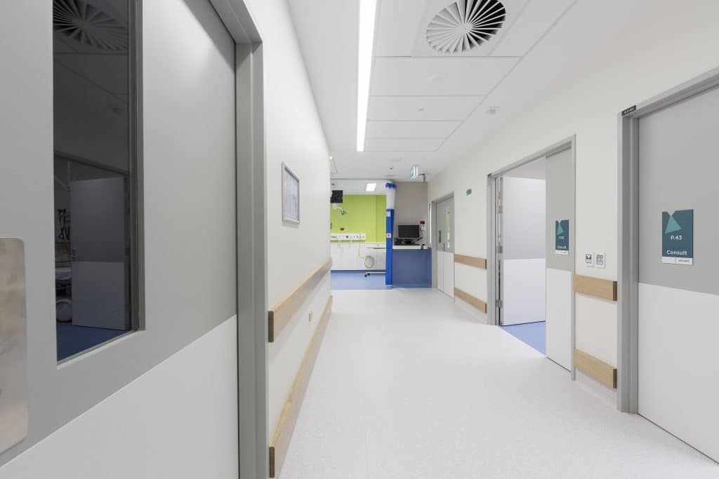 Canberra Hospital Paediatric Unit - Intrim Mouldings