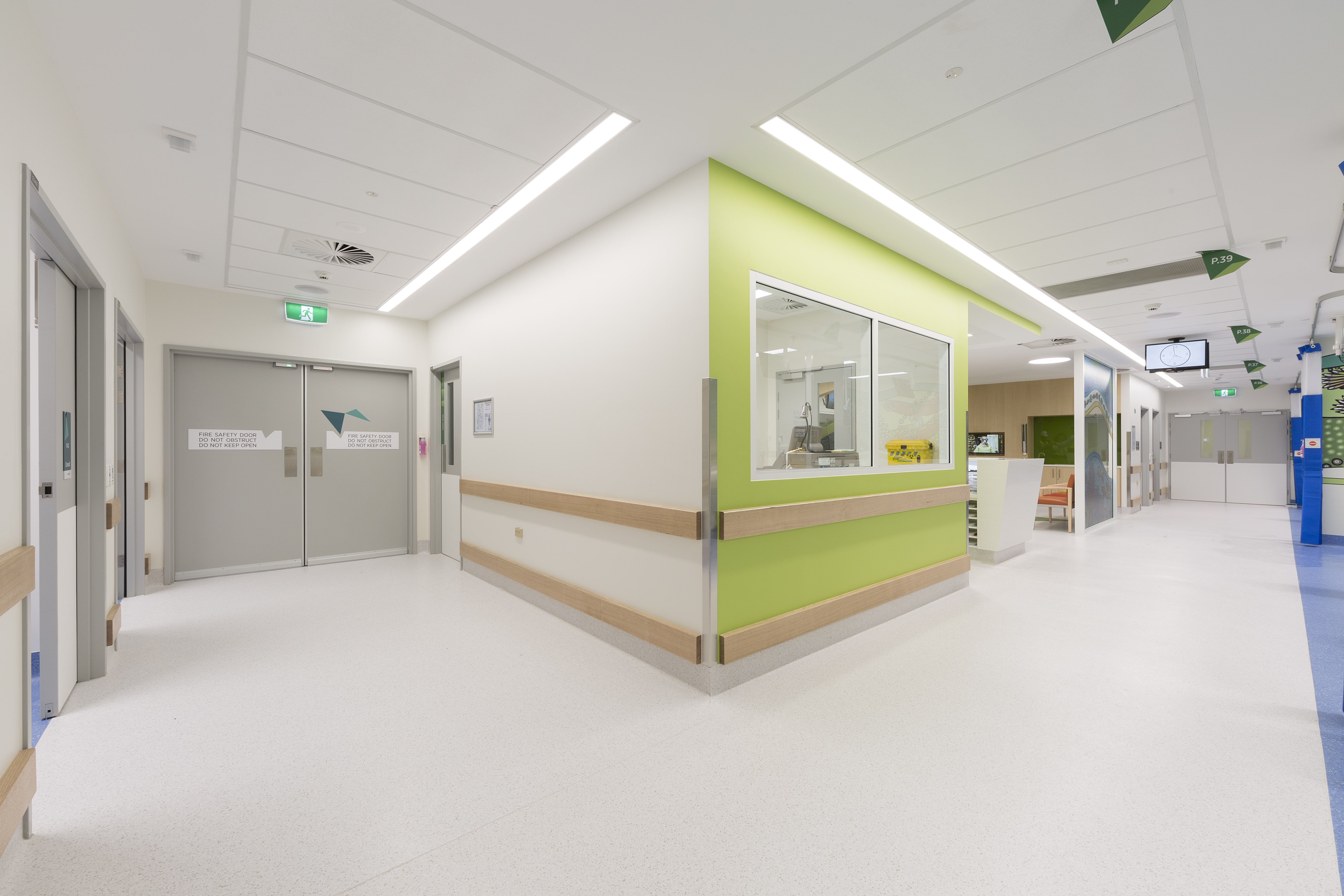 Canberra Hospital Paediatric Unit - Intrim Mouldings