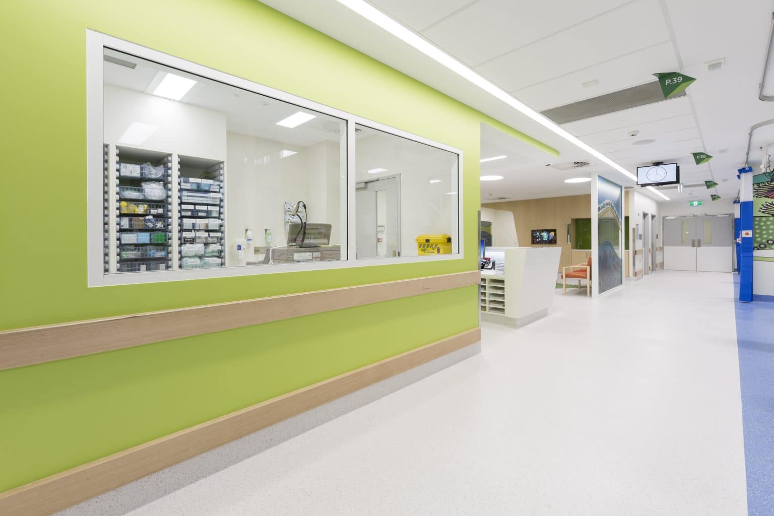 Canberra Hospital Paediatric Unit - Intrim Mouldings
