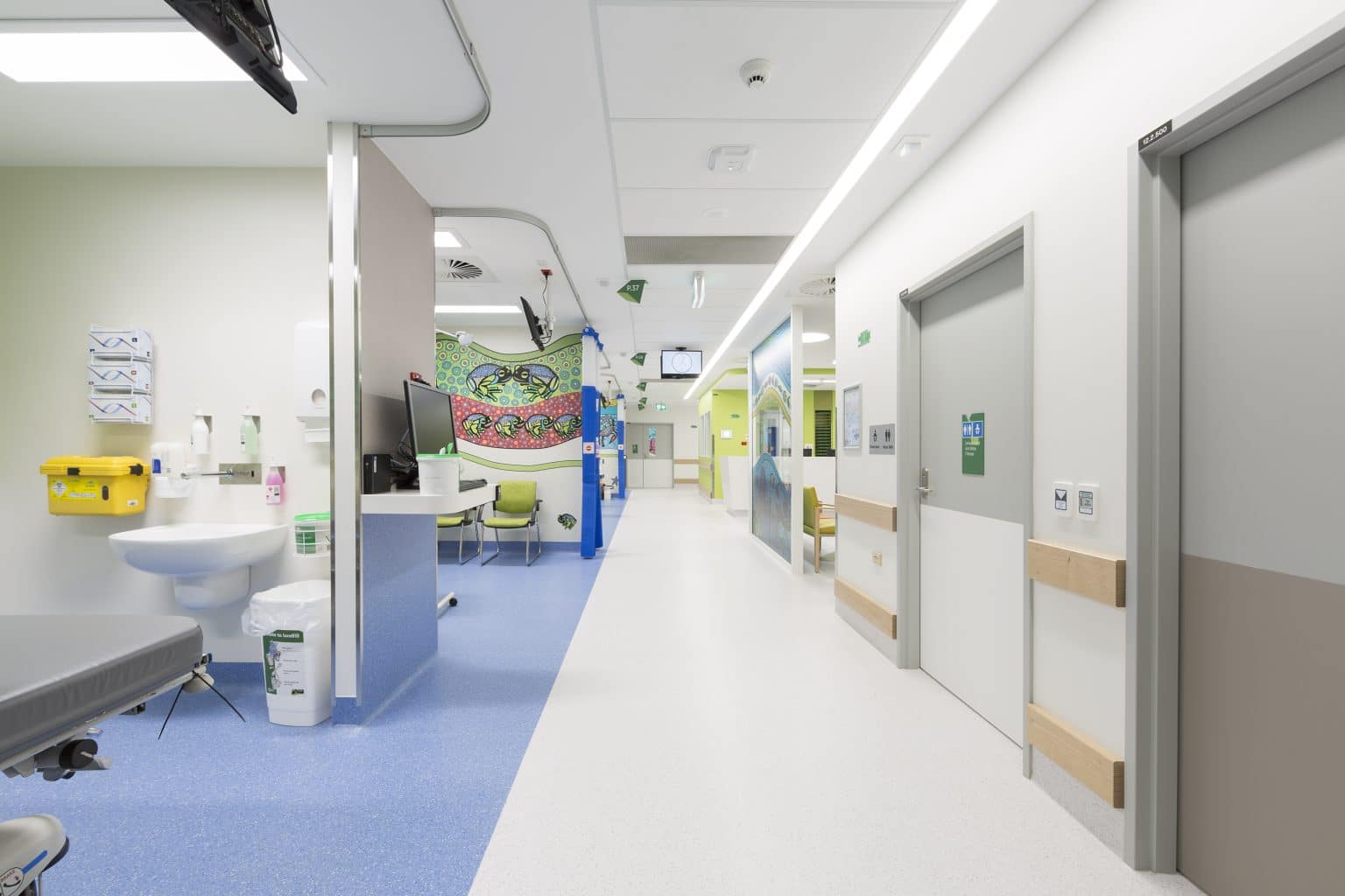 Canberra Hospital Paediatric Unit - Intrim Mouldings