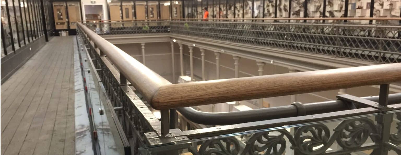 Round Timber Handrail | Dowel Handrail System