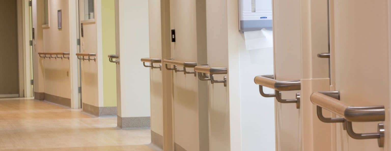 Hospital Handrails Suppliers | Hallways & Corridors